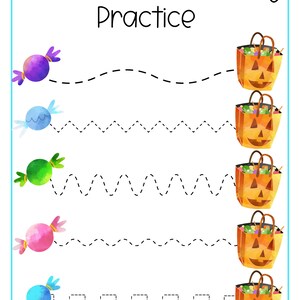 Halloween Preschool Packet, Halloween Preschool Printable, Homeschool ...