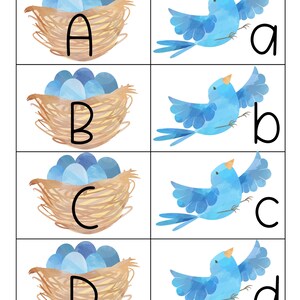 Spring Letter Match, Preschool Printables, Preschool Letters ...