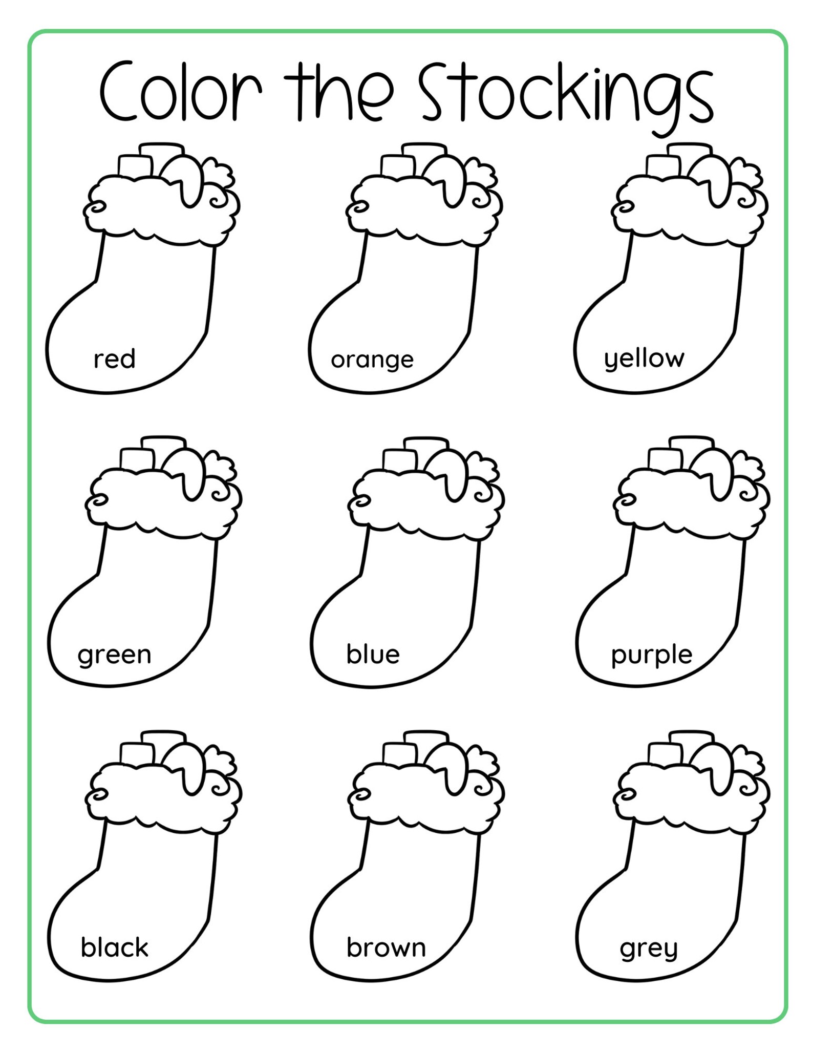 Christmas Preschool Packet, Christmas Preschool Printable, Homeschool ...