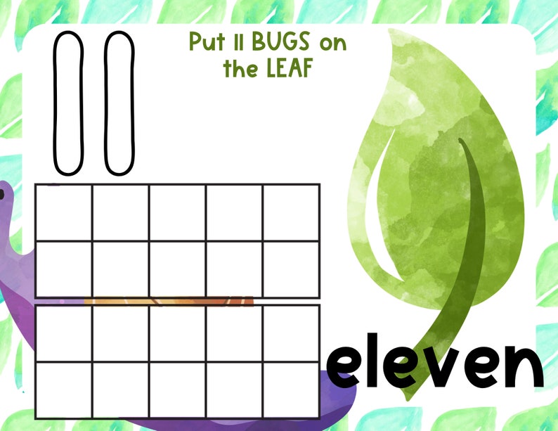 Bug Play Dough Mats Play Doh Mats Toddler Activities - Etsy