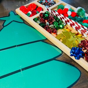 Christmas Loose Parts Cards, Montessori Materials, Sensory Bin ...