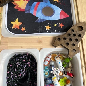 Spaceship Flisat Inserts, Flisat Table, Flisat Insert Printable, Flisat ...