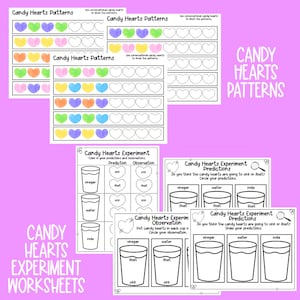Heart Candy Mini Bundle, Preschool Valentine's Day, Valentine's ...