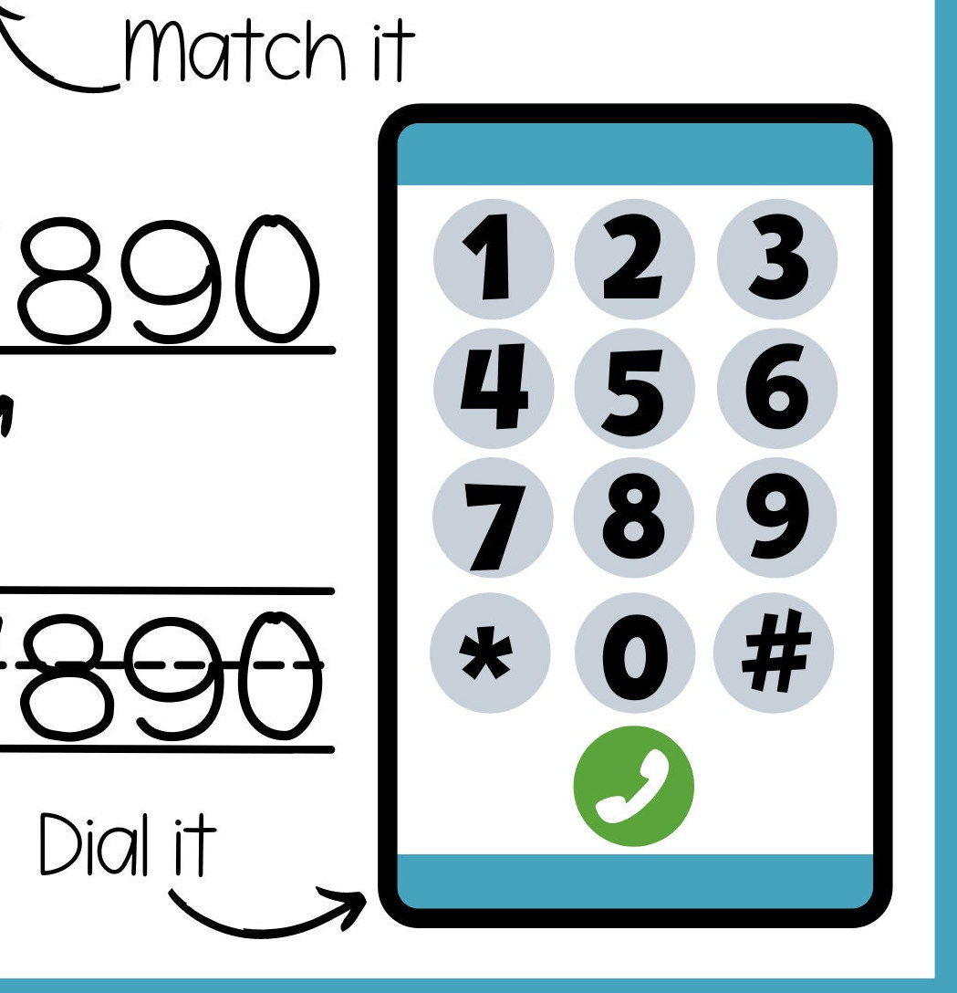 Phone Number and Address, Preschool Curriculum, Toddler Printable ...