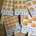 Jack-o-lantern Count and Clip Cards, Preschool Printable, Preschool ...