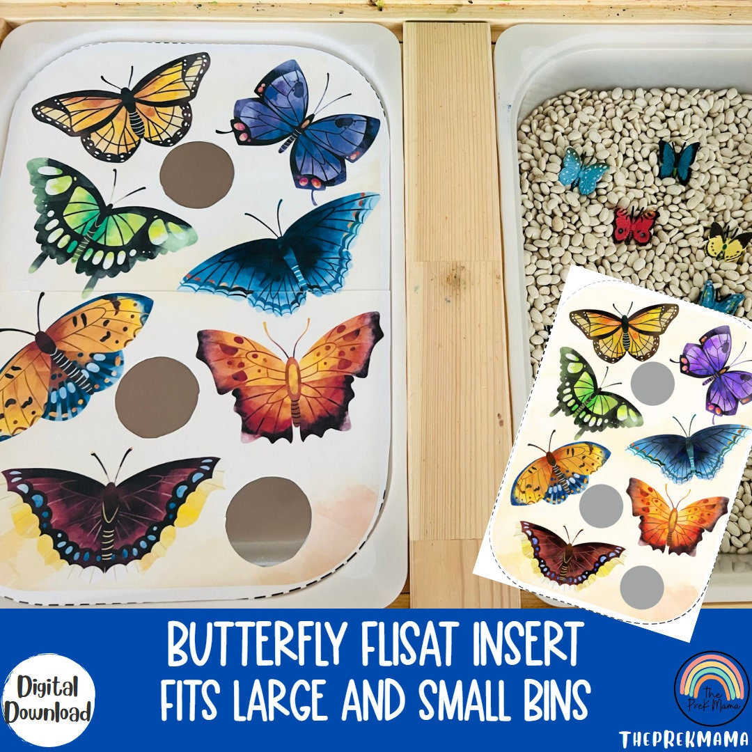 Butterfly Flisat Inserts Flisat Table Flisat Insert - Etsy