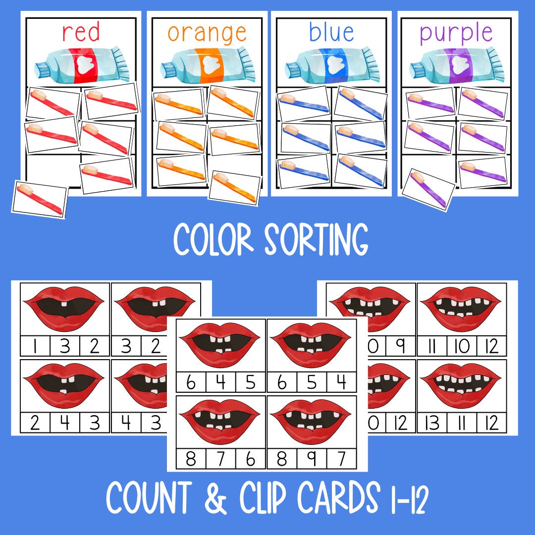 All About Teeth Unit Study, Preschool Curriculum, Preschool Printable ...