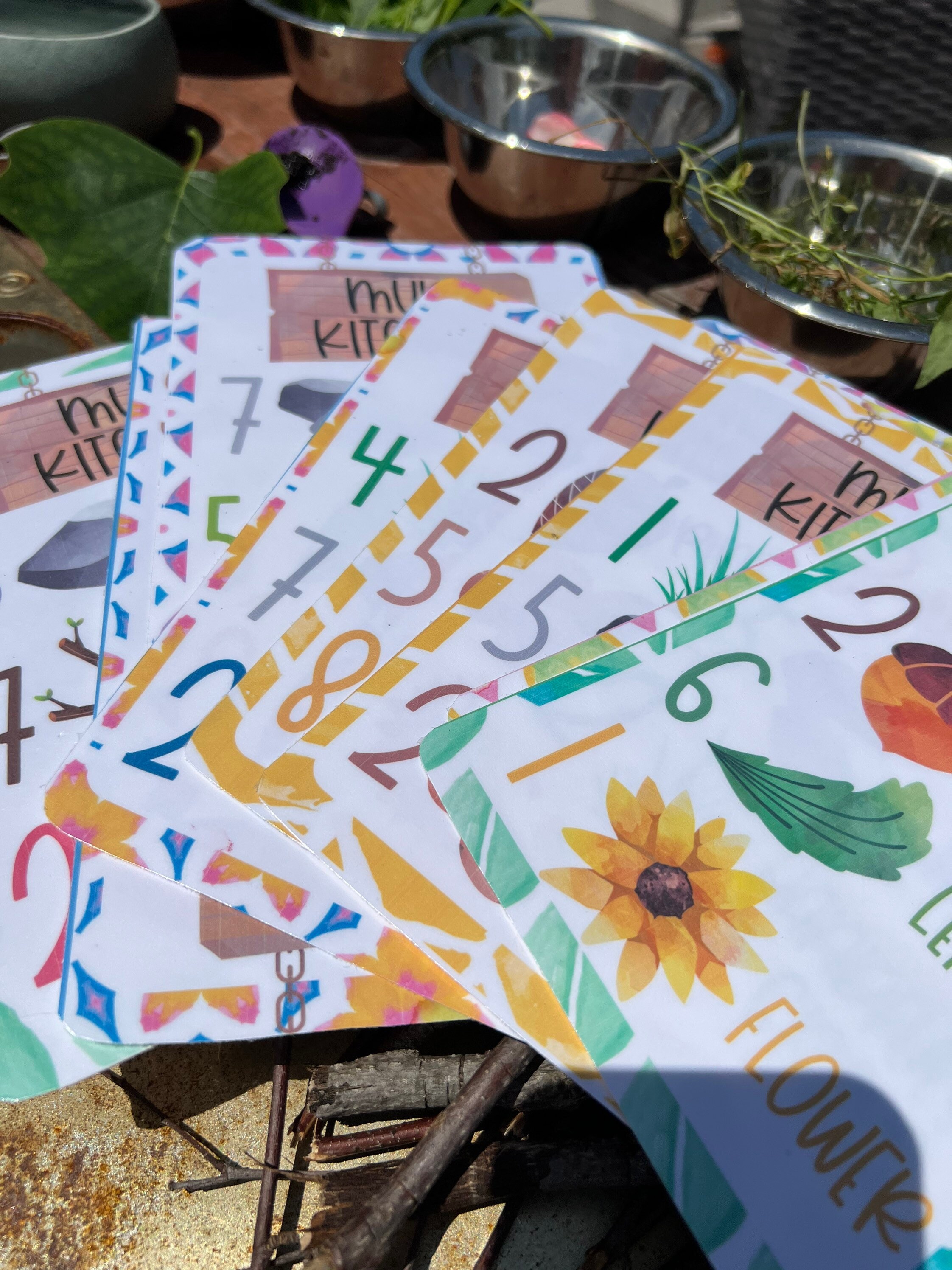 Mud Kitchen Bundle Preschool Printable Home School - Etsy