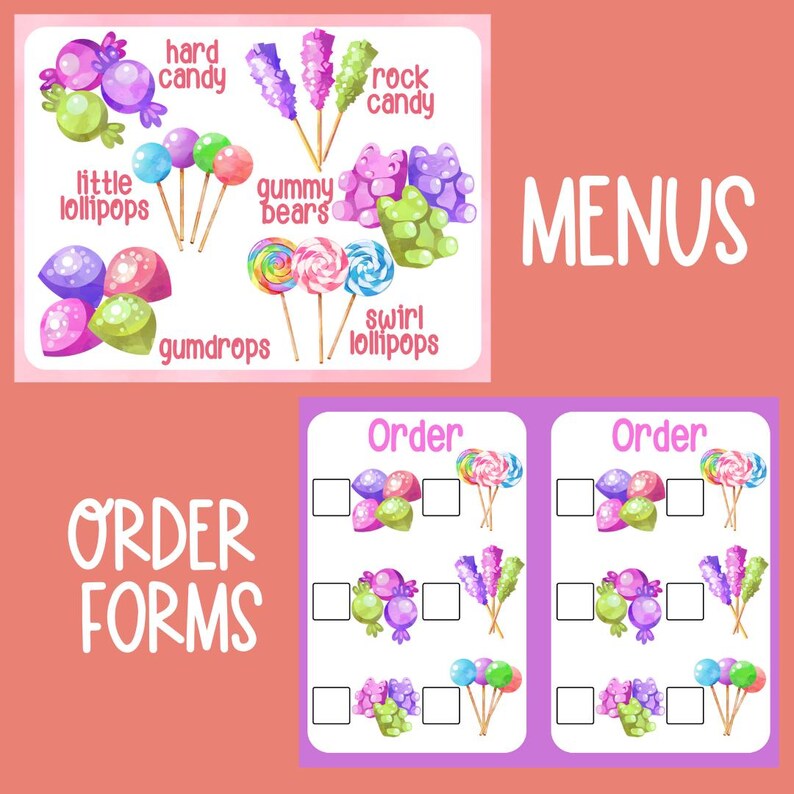 Candy Shop Dramatic Play, Pretend Play, Classroom Dramatic Play, Home ...