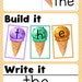 Ice Cream Sight Words, Preschool Worksheet, Preschool Printable ...