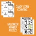 Halloween Math Bundle, Halloween Math, Halloween Preschool Printable ...