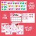 Valentine's Day Bundle, Preschool Printable, Valentine's Day Pintables ...