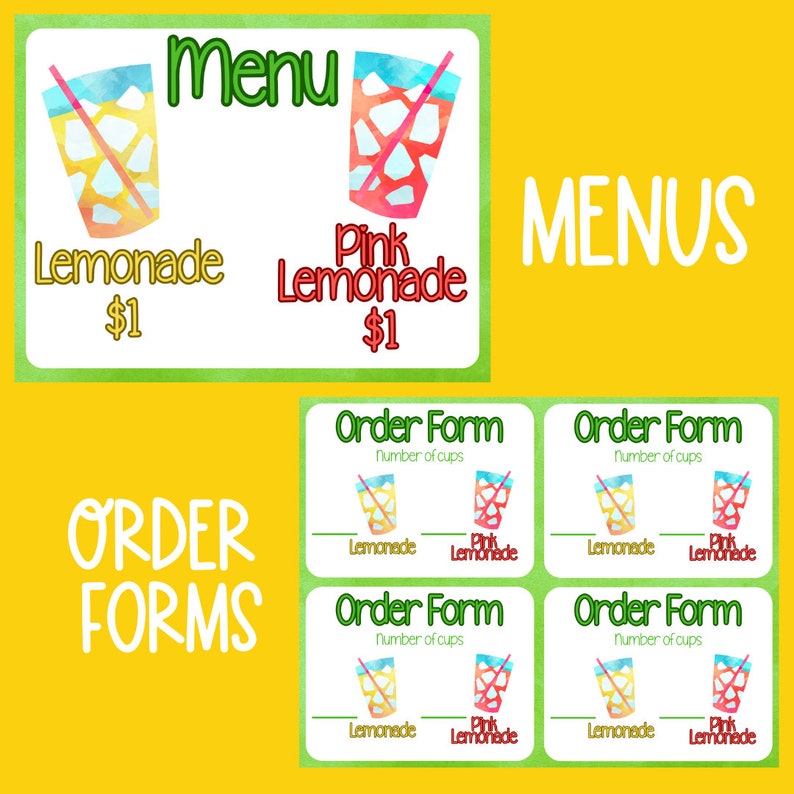 Lemonade Stand Dramatic Play, Pretend Play, Classroom Dramatic Play ...