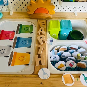 Recycling Sort Flisat Insert, Flisat Table, Flisat Insert Printable ...