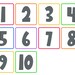 Rainbow Ten Frame, Numbers 1-10 Count and Match, Montessori Printable ...