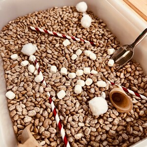 Hot Chocolate Recipe Cards, Montessori Materials, Sensory Bin ...