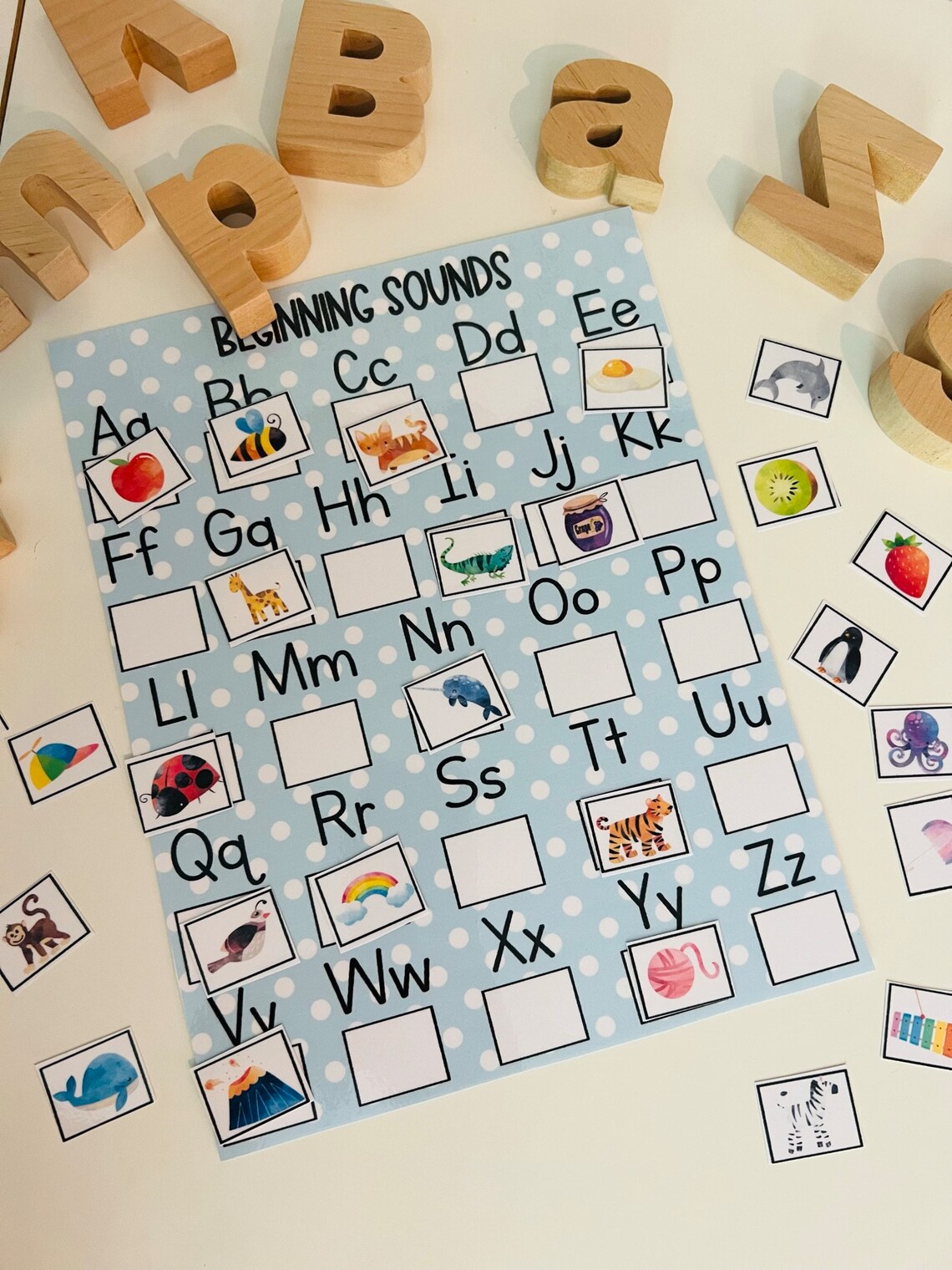 Beginning Sounds, Preschool Worksheet, Phonics, Preschool Curriculum ...