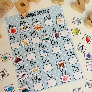Beginning Sounds, Preschool Worksheet, Phonics, Preschool Curriculum ...