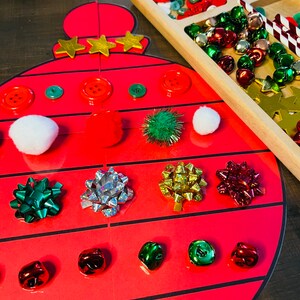 Christmas Loose Parts Cards, Montessori Materials, Sensory Bin ...