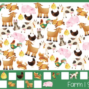 FARM I Spy, Preschool Printable, Preschool Worksheets, Busy Binder ...