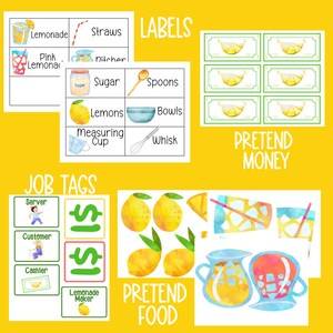 Lemonade Stand Dramatic Play, Pretend Play, Classroom Dramatic Play ...