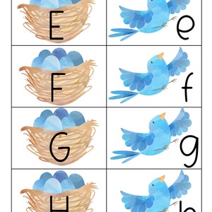 Spring Letter Match, Preschool Printables, Preschool Letters ...