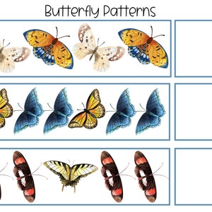 Butterfly Patterns, Preschool Worksheets, Preschool Printable ...