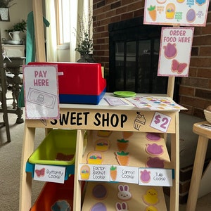 Bunny Bake Shop Dramatic Play, Easter Pretend Play, Easter Dramatic ...