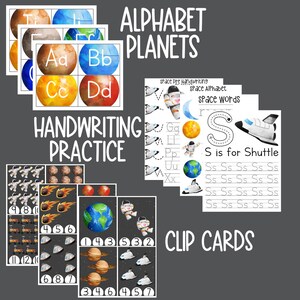 Outer Space Unit Study, Homeschool Learning Materials, Educational ...