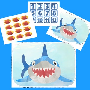 Shark and Fish Flisat Insert, Flisat Insert, Flisat Table, Flisat ...