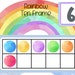 Rainbow Ten Frame, Numbers 1-10 Count and Match, Montessori Printable ...