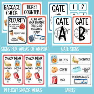 Airport Dramatic Play, Airplane Dramatic Play, Pretend Play, Classroom ...