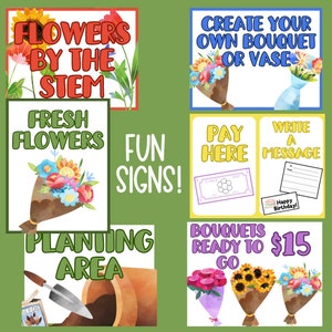 Flower Shop Dramatic Play, Pretend Play, Classroom Dramatic Play, Home ...