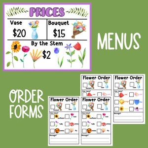 Flower Shop Dramatic Play, Pretend Play, Classroom Dramatic Play, Home ...
