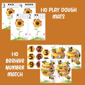 BEE Busy Book, Montessori Homeschool Printable, Preschool Printable ...