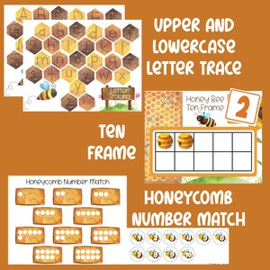 BEE Busy Book, Montessori Homeschool Printable, Preschool Printable ...