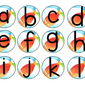 Beach CVC Matching Cards, Preschool Printable, Summer Activity ...