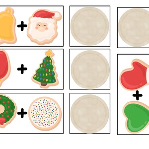 Christmas Cookie Addition, Christmas Math, Christmas Preschool ...