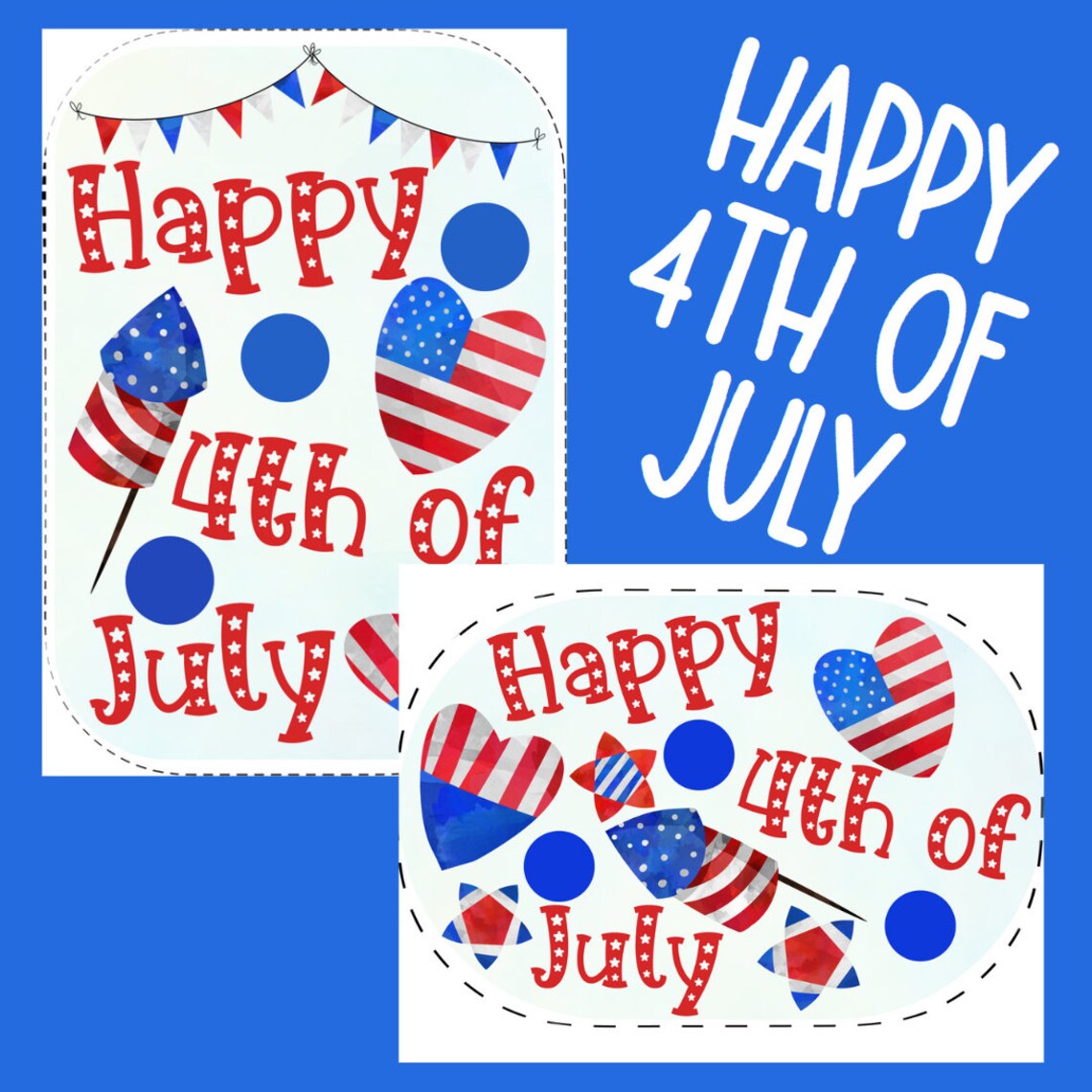 4th of July Flisat Inserts, July Flisat, Flisat Table, Flisat Insert ...