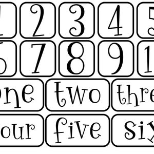 Christmas Number Match, Christmas Preschool Printable, Homeschool ...