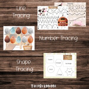 FARM Busy Book, Montessori Homeschool Printable, Preschool Printable ...