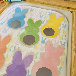 Easter Bunnies Flisat Insert, Easter Flisat, Flisat Table, Flisat ...