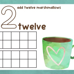 Hot Chocolate Play Dough Mats, Play Doh Mats, Toddler Activities ...