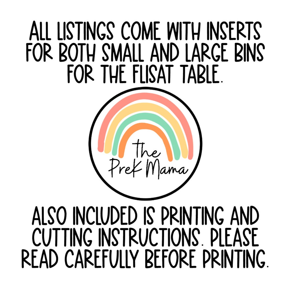 Apple Color Sort Flisat Insert, Fall Flisat Insert, Flisat Insert ...