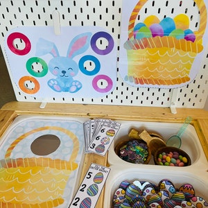 Easter Basket Sorting, Easter Flisat, Flisat Table, Flisat Insert ...