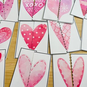 Valentine's Day Bundle, Preschool Printable, Valentine's Day Pintables ...