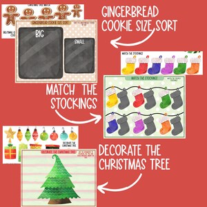 Christmas Busy Book, Christmas Preschool Printable, Homeschool ...