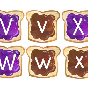 PB& J Alphabet Match, Preschool Printables, Preschool Letters, Alphabet ...