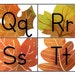 Leaf Alphabet, Sensory Bin Printable, Homeschool Resource, Preschool ...