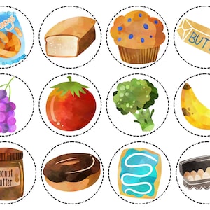 Lets Go Grocery Shopping, Toddler Activity Homeschool Printable, Busy ...